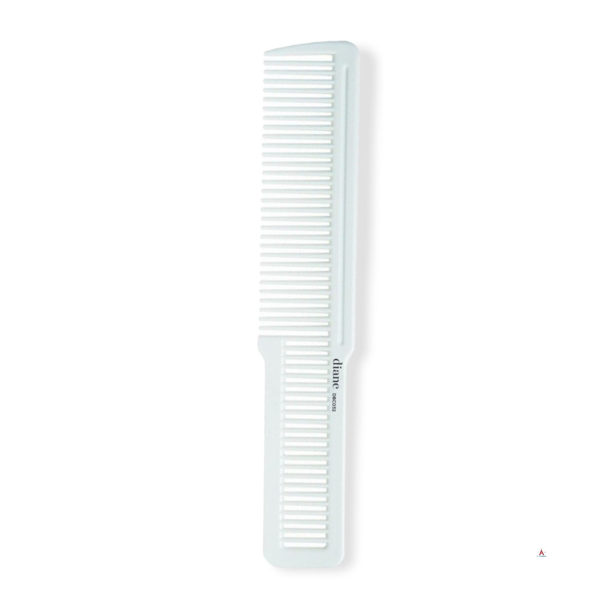 Diane Flat Top Comb 8" - White – Designer Barber Products